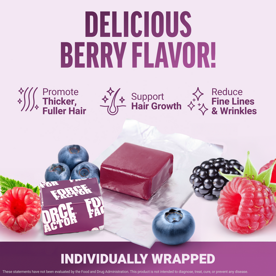 Hair Growth Accelerator Soft Chews – Force Factor